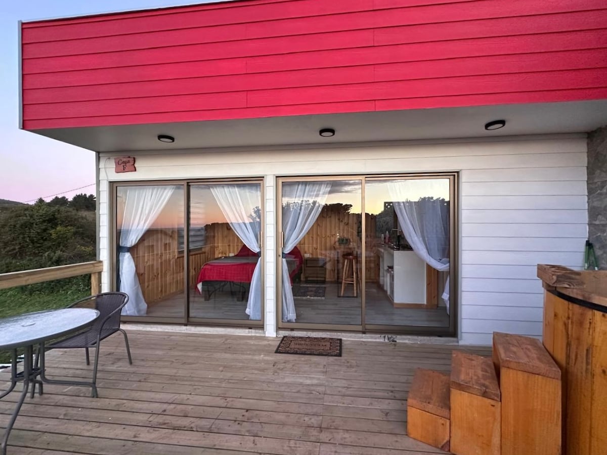 Loft nur wenige Schritte vom Strand entfernt - Blockhütten zur Miete in ...