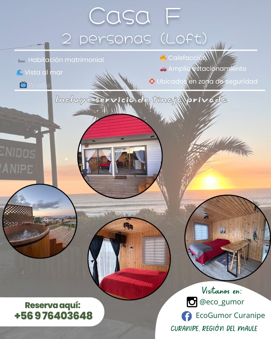 Loft nur wenige Schritte vom Strand entfernt - Blockhütten zur Miete in ...