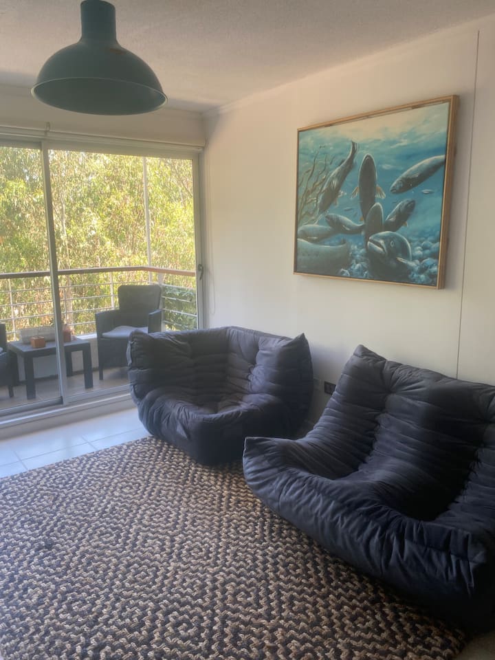 Hermoso Y Acogedor Departamento En Condominio - El Tabo