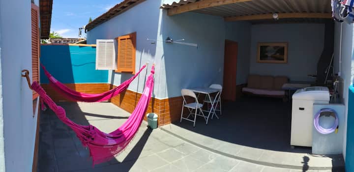 Casa Peruíbe Com Wi-fi A 100 Metros Da Praia - Peruíbe