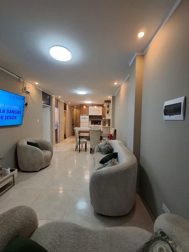 Hermoso Departamento Amoblado En Alquiler - Mollendo