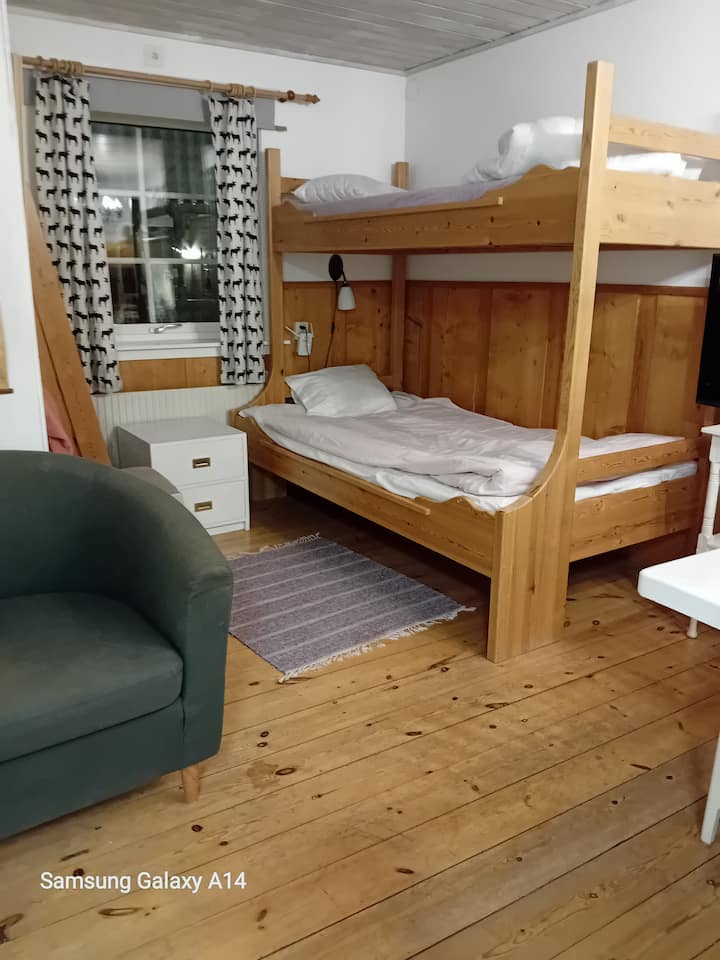 Skogs Nära Boende Med Ved Bastu.på Lantgård - Ånge