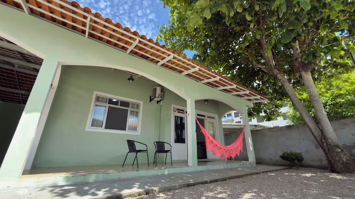 Casa Praia De Palmas - 4 Quartos A 300m Do Mar - Governador Celso Ramos