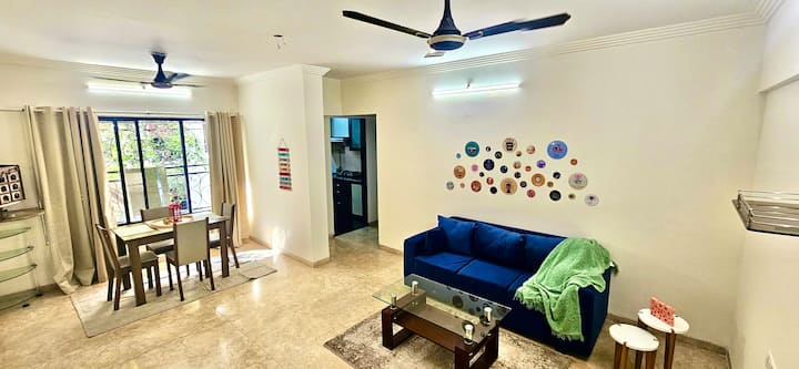 Luxury Spacious 2bhk | Prime Location | Fast Wifi - Mumbai