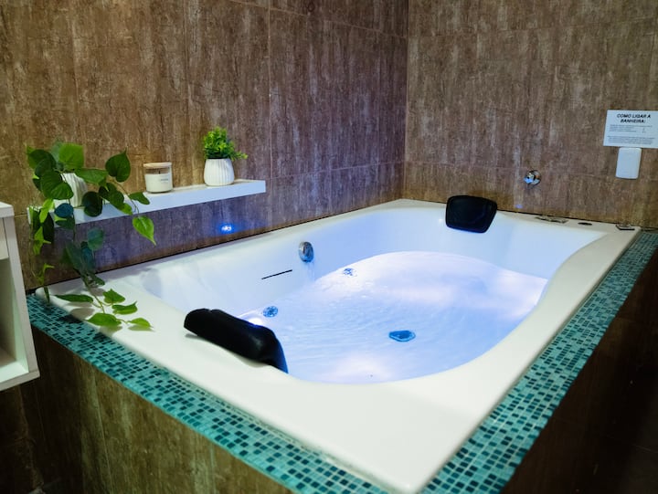 Jacuzzi + Churrasqueira | Casa Inteira Completa - Santa Luzia