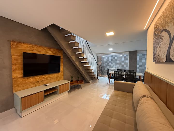 Casa Em Condomínio Fechado Ao Lado Da Riviera C5 - Bertioga