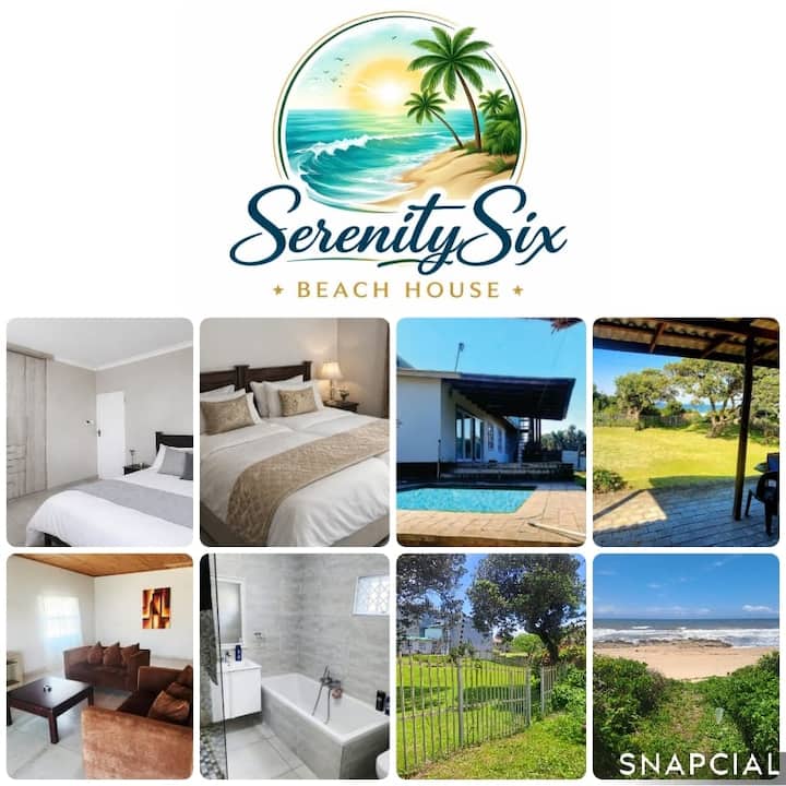 Serenity Six Beach House - Hibberdene