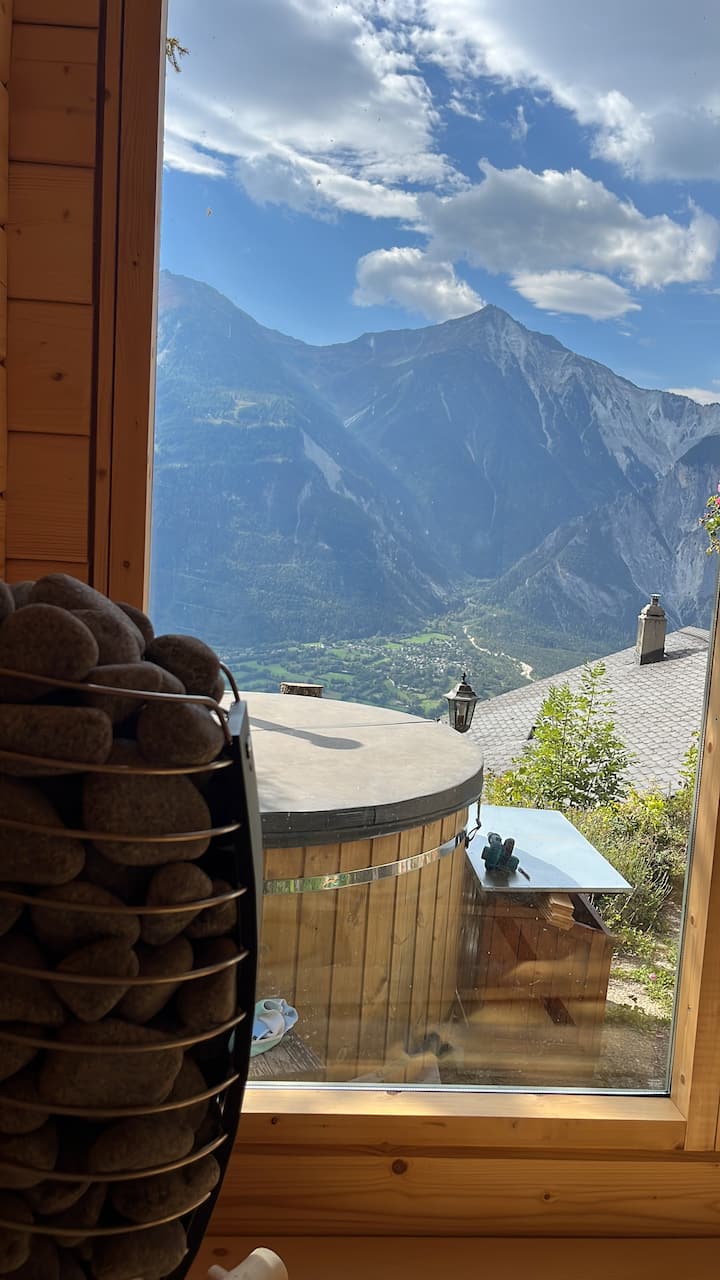 Heidi Away Mit Whirlpool Und Sauna Und Aussicht - Leukerbad