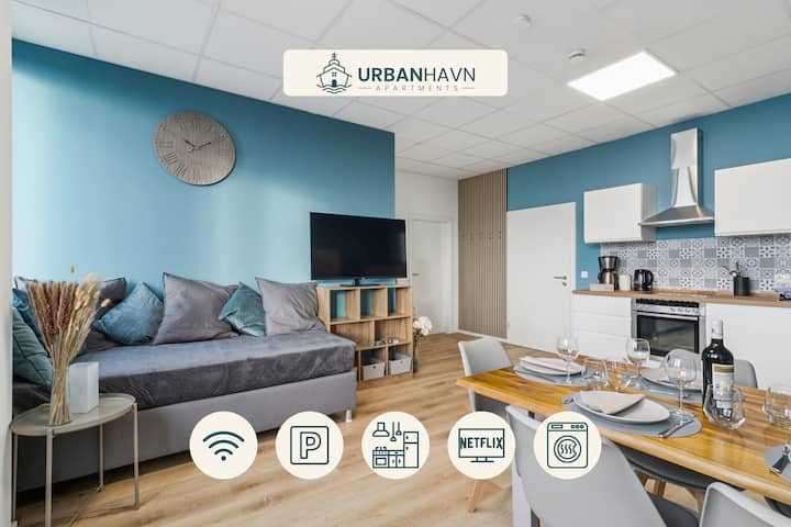 Urban Havn - Gemütliches 2.5br-apartment - Fráncfort del Meno