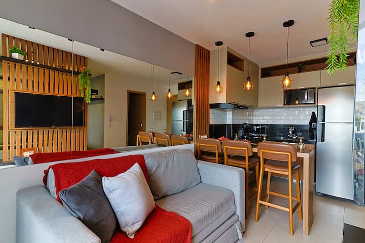 Pet Friendly, Central, Academia, Ar Cond, Garagem - Juiz de Fora