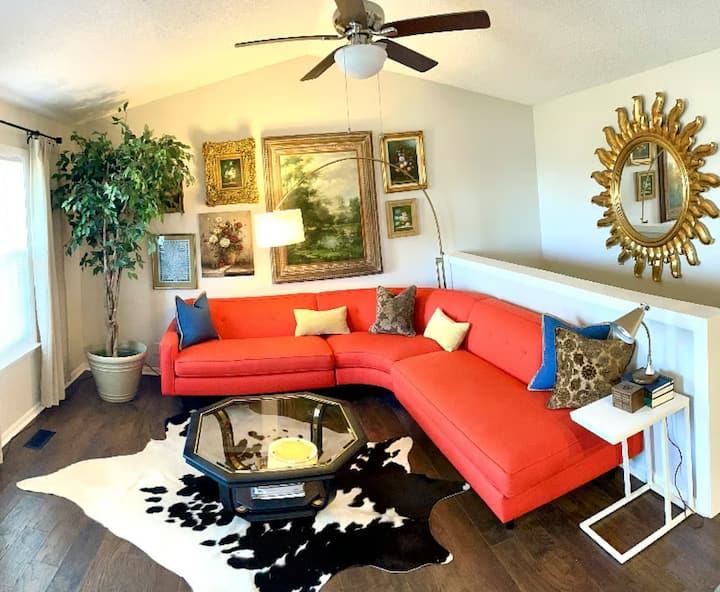 Bright & Cozy 2br Home — Easy Nashville Access - Mt. Juliet