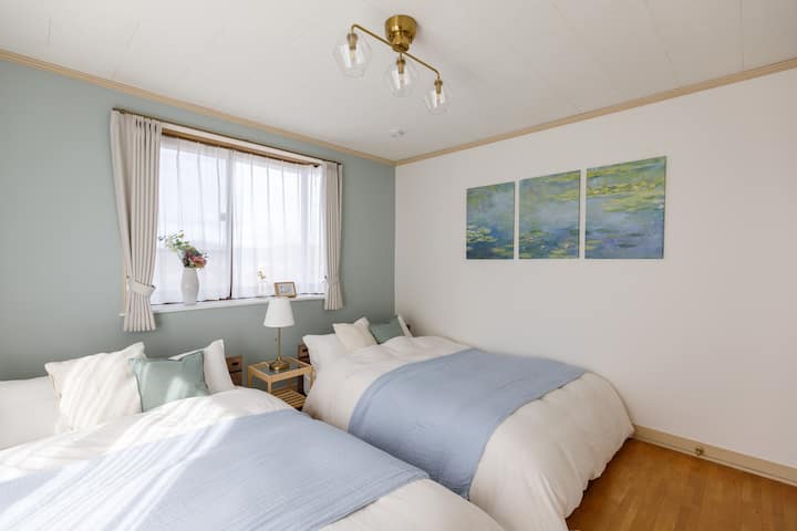 【最大９名】桜並木｜ジブリパーク・妻籠馬籠｜岐阜の旅みたけIc5分｜3br サータ社マットレス - Gifu