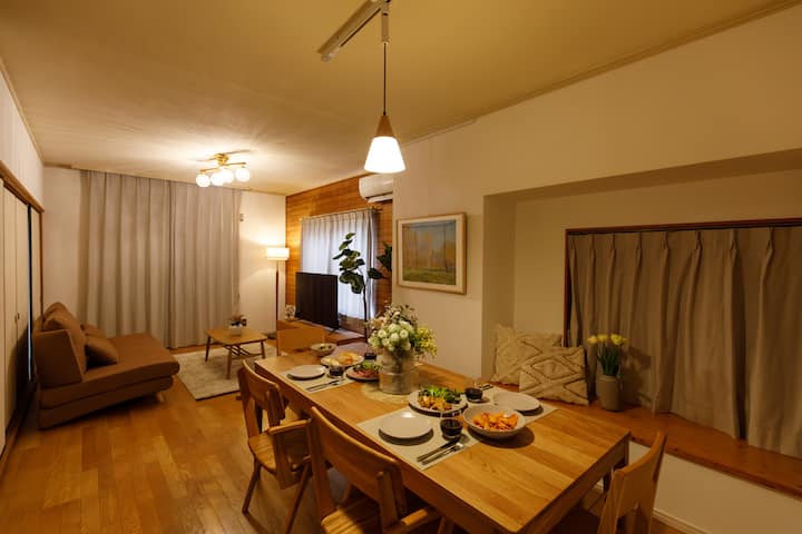 【最大９名】目の前に広がる桜並木｜和室あり｜みたけIc5分｜3br Serta Beds - 美濃加茂市