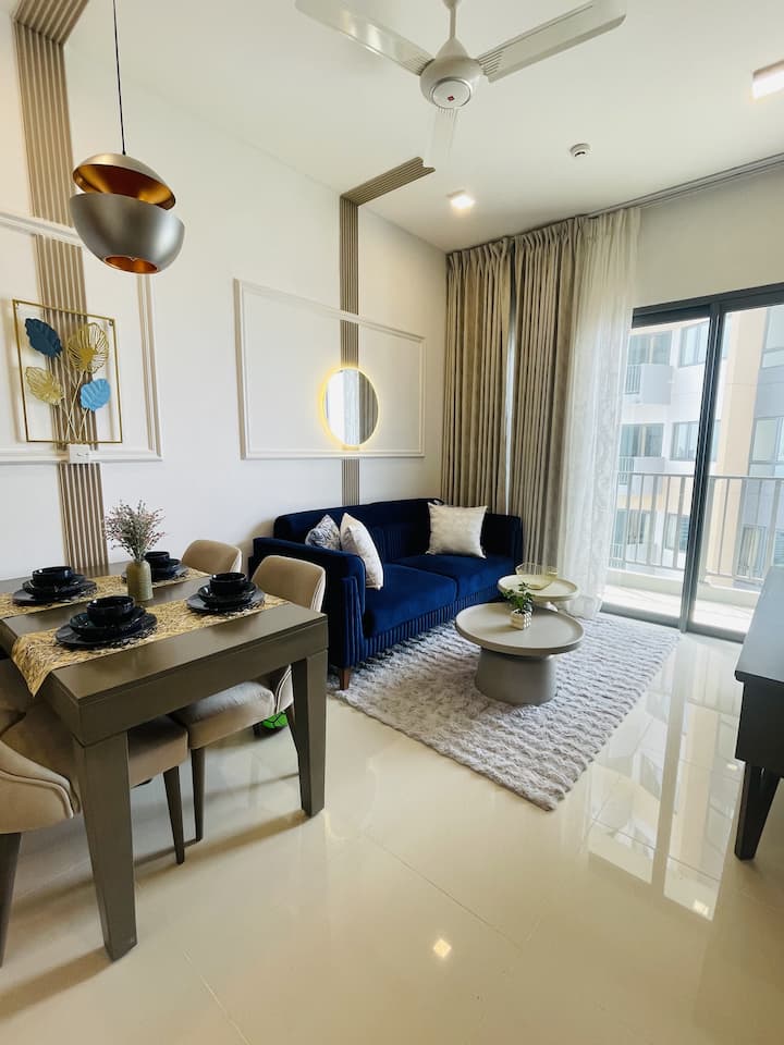 Trizen Colombo| Luxury 2 Bed 2 Bath@47 Floor-riv47 - コロンボ