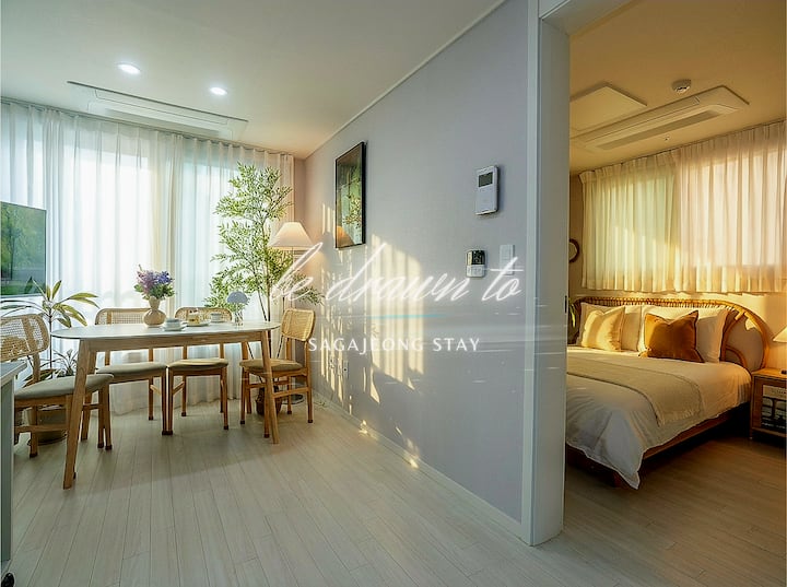 [신축]역세권2분|2r2b|엘리베이터|공항버스|청결|장박|#명동#강남#광화문#kspo#잠실 - 수택2동