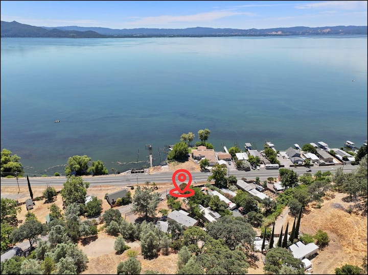 Lakeside Comfort With Breathtaking Views! - 尼斯