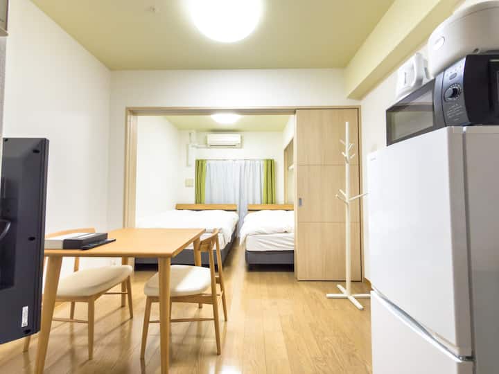 1br 4p/namba 8 Min/otakurd 1 Min/kix Direct 50 Min - Osaka