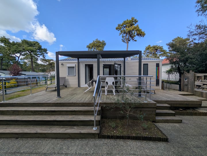 Chalet Charme En Parc Privé - Calme Absolu & Clim - Longeville-sur-Mer