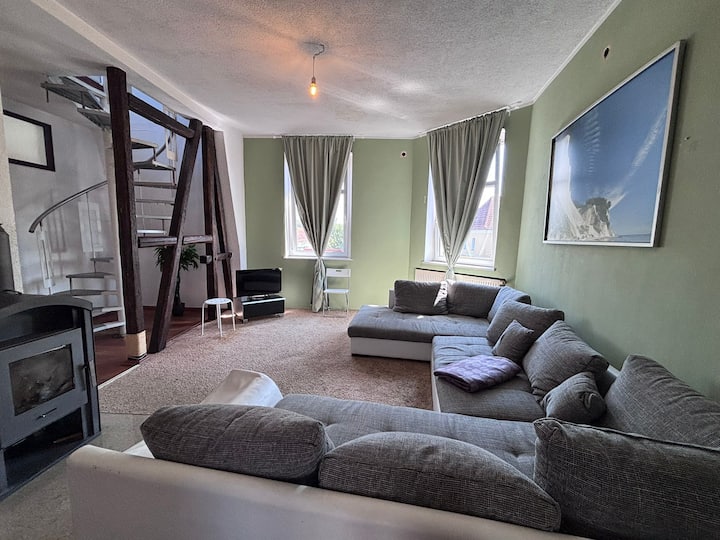 Rooftop Terrace Apartment Close To Leipzig - Zeitz