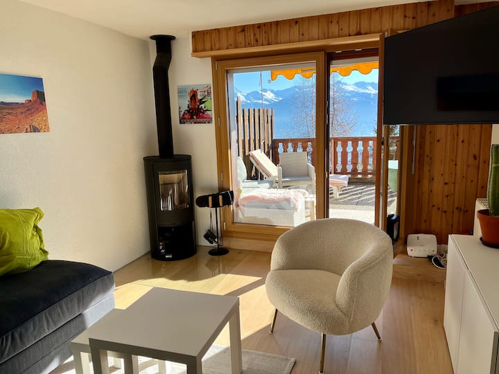 Charmant 2,5 Pièces Au Pied Des Pistes - Anzère