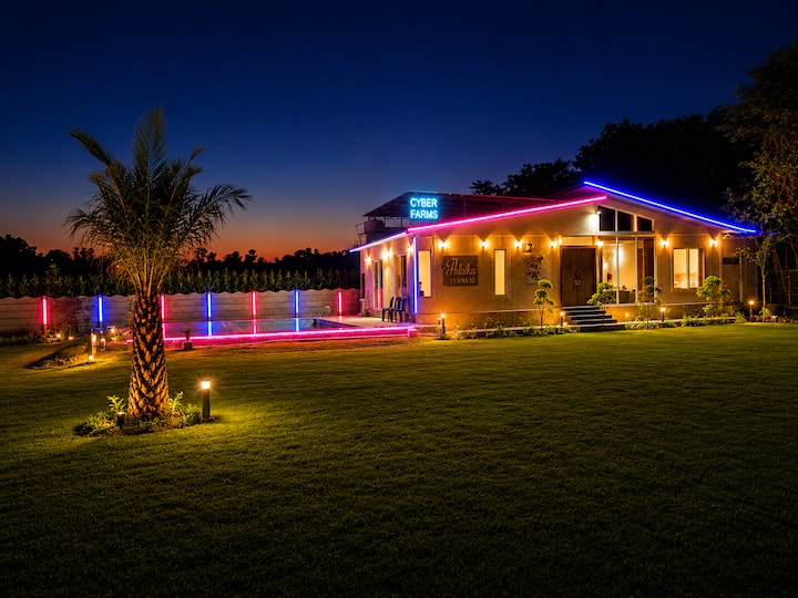 The Cyber Farm Retreat – 3br Luxury Stay - Noida