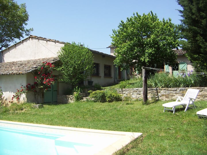 Maison 12 Pers, 5 Ch, Piscine Privée Dans Le Tarn - Tarn