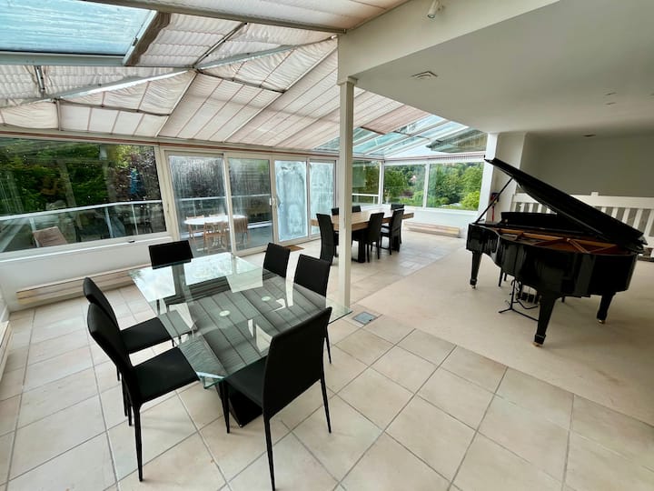 Refuge Lumineux Avec Terrasse & Piano - Bois-Guillaume