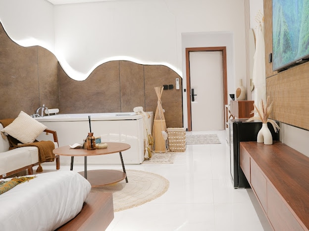 Studio avec jacuzzi face à la mer - Appartements à louer à Al Khobar ...