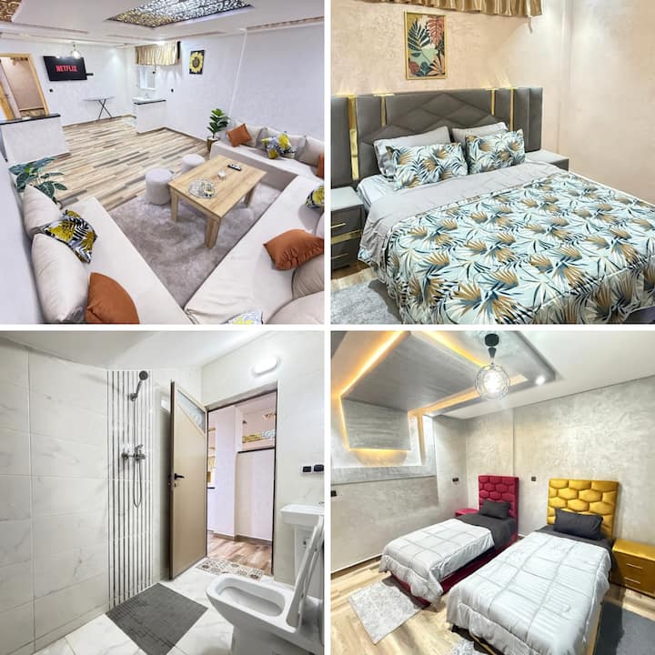 Fully Equipped Modern Basement Apartment - Béni Mellal