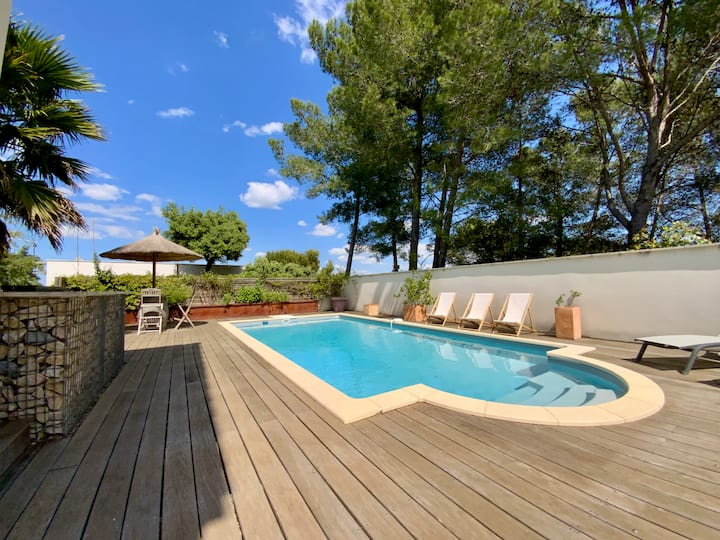 Maison De Standing Avec Piscine Et Jardin Arboré - Castries