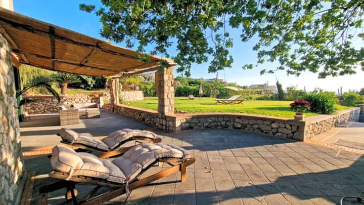 Villa Coralia With Sea View & Private Garden - Capri (island)