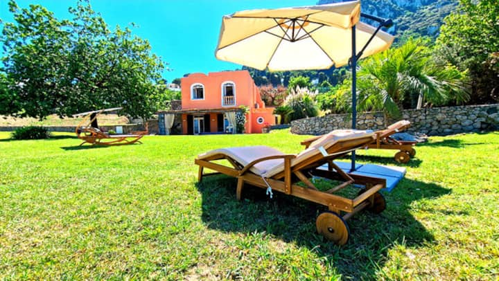 Villa Coralia With Sea View & Private Garden - Isola di Capri