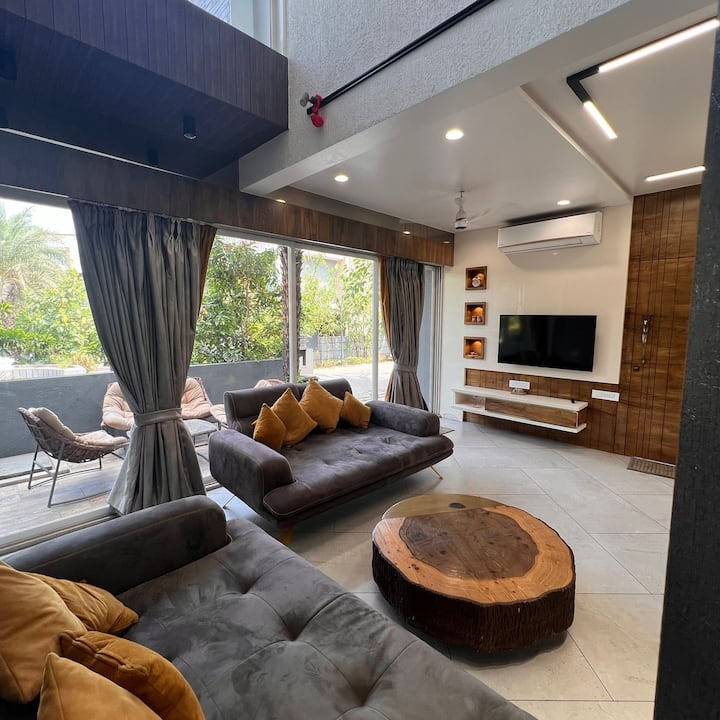 Enfield 3 Bhk With Pvt Pool By Mannat Stays - Lonavla