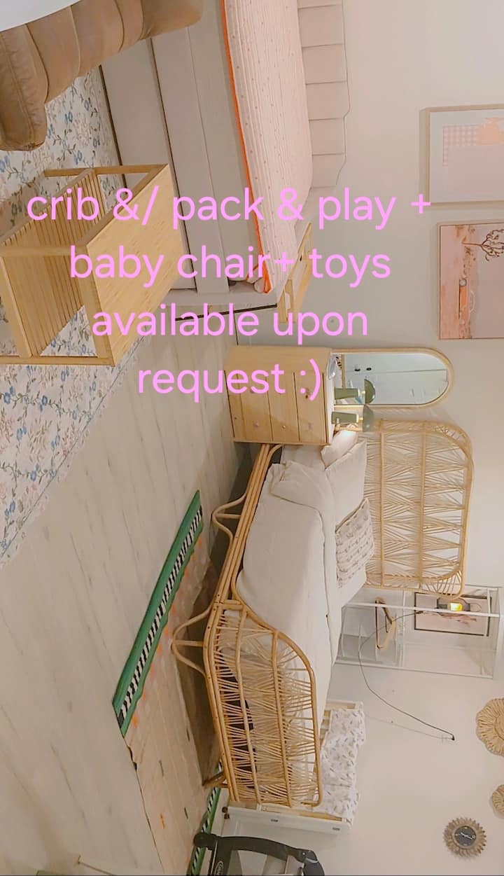 Private Comfy Studio; Solo, Couple, Kids Friendly - 엘카혼