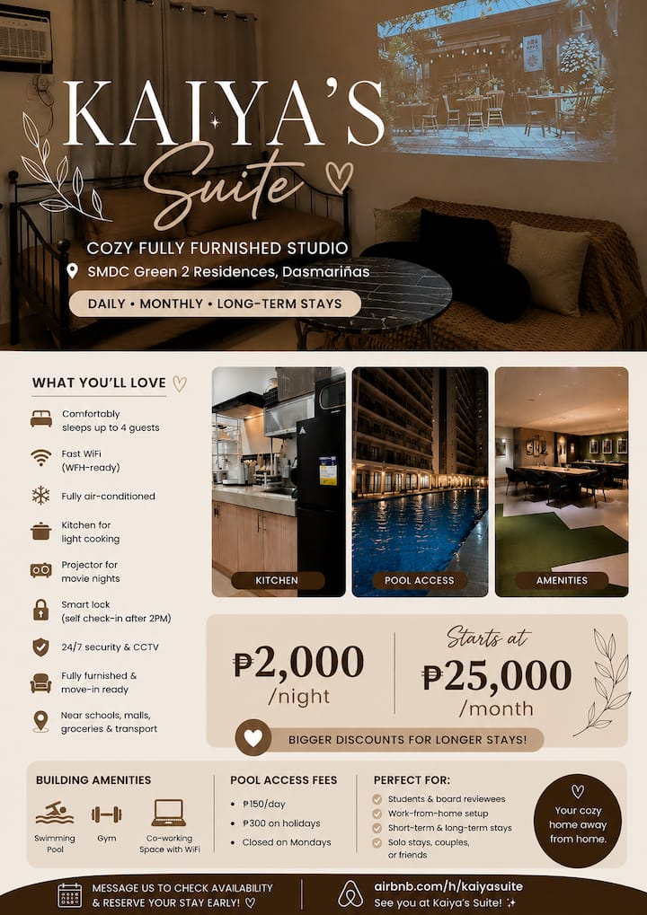 Smdc Green 2 Residences Condo • Dasmariñas, Cavite - Dasmariñas