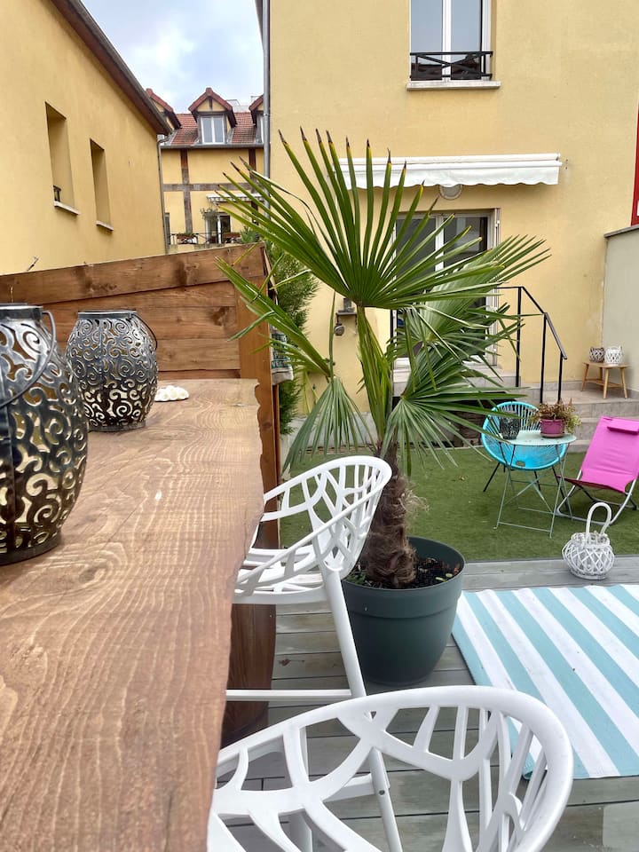 Maison Triplex Familial Jardin Proche De Paris-cdg - Sarcelles