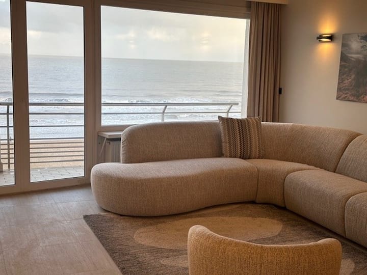 Appartement 3 Chambres De Luxe, Sauna & Vue Mer - Ostende