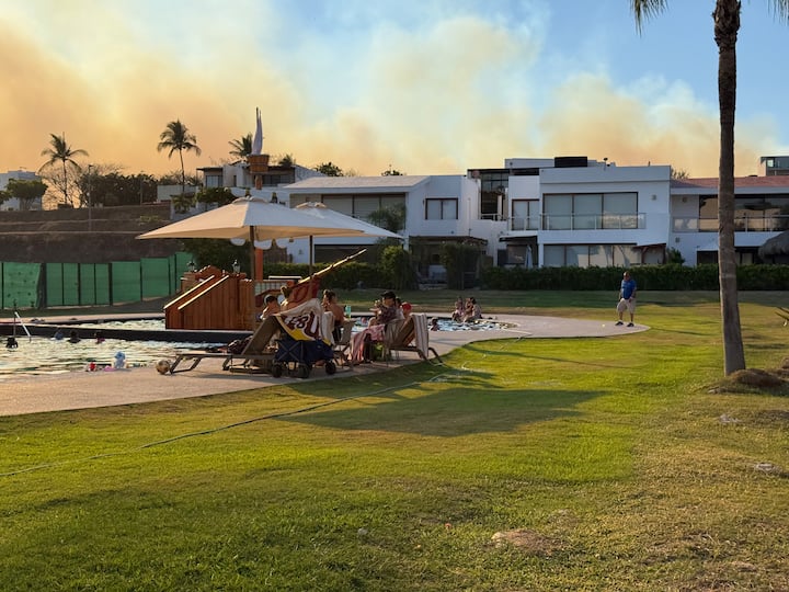 Villa Tamarán - Club De Playa, Alberca, Jacuzzi - La Cruz de Huanacaxtle