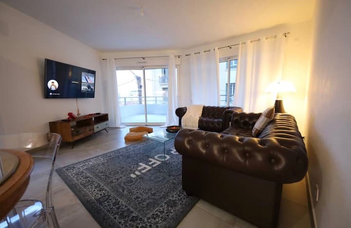 2 Chambres Terrasse Parking, Portes De Monaco - Monte Carlo