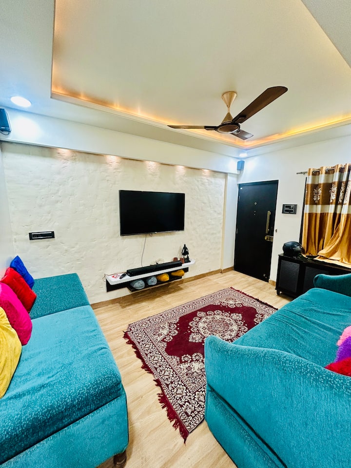 Travel-friendly 1bhk | Wi-fi & Kitchen, Nandanvan - Nagpur