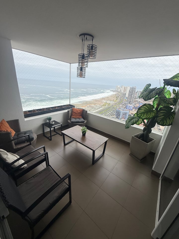 Excelente Departamento Con Vistas Preciosas Al Mar - Iquique