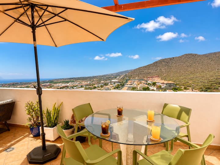 Enjoy Terrace & Sunset View I Garage I King Bed - Adeje