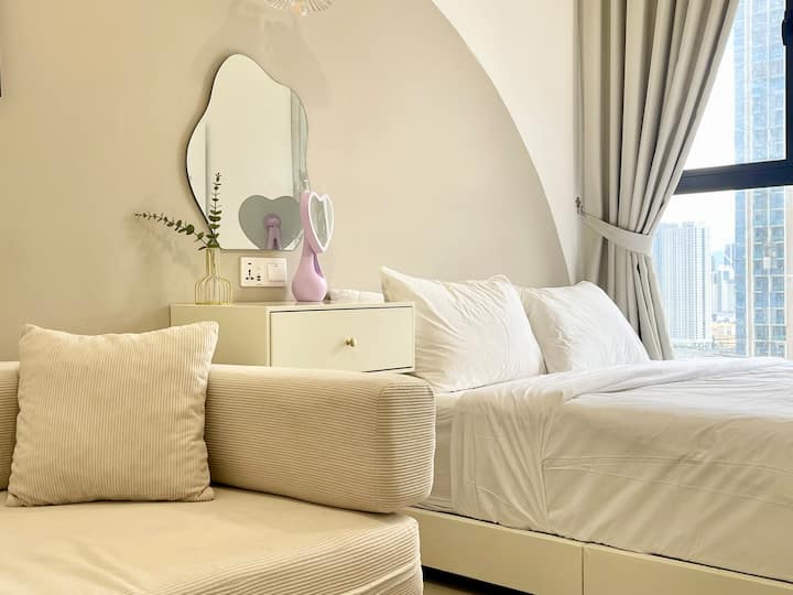 Cozy Trion Arch Studio Kl View | 6km To Klcc Trx - Kuala Lumpur