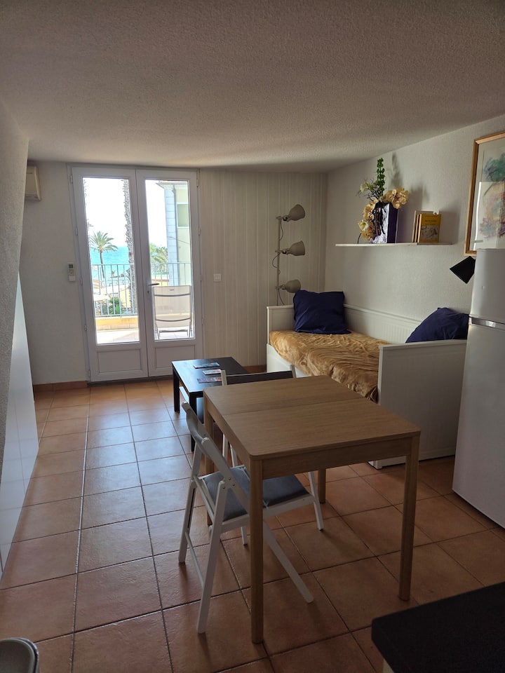 Appartement T2 Centre-ville Vue Mer Proche Plage - Saint-Clair
