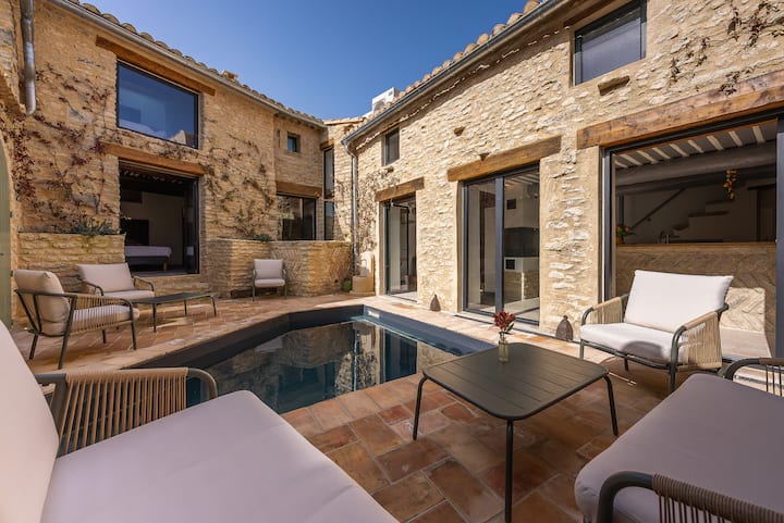 Splendide Maison - Cœur De Village - 10 Personnes - Roussillon