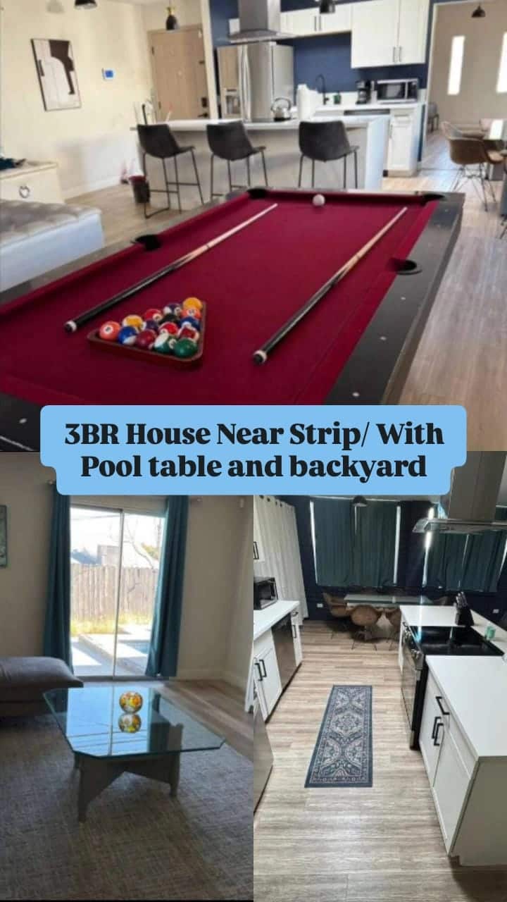 Event Friendly-6 Bednearstrip W/ Pool Table - Las Vegas, NV
