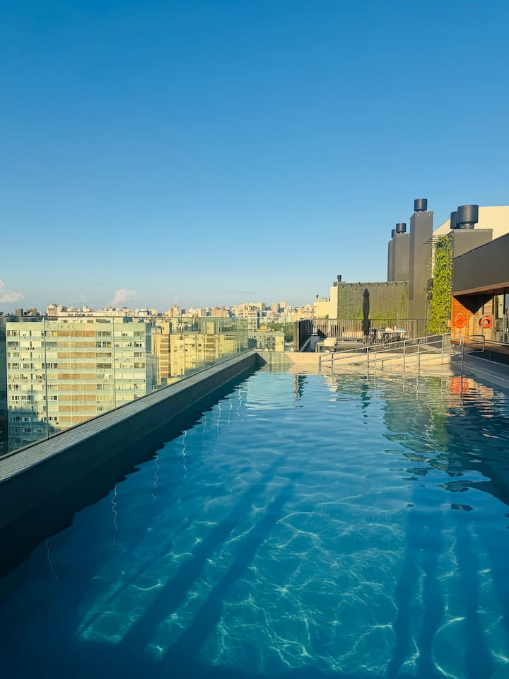Rooftop, Piscina, Poa, Cidade Baixa, Sunset Centro - Porto Alegre