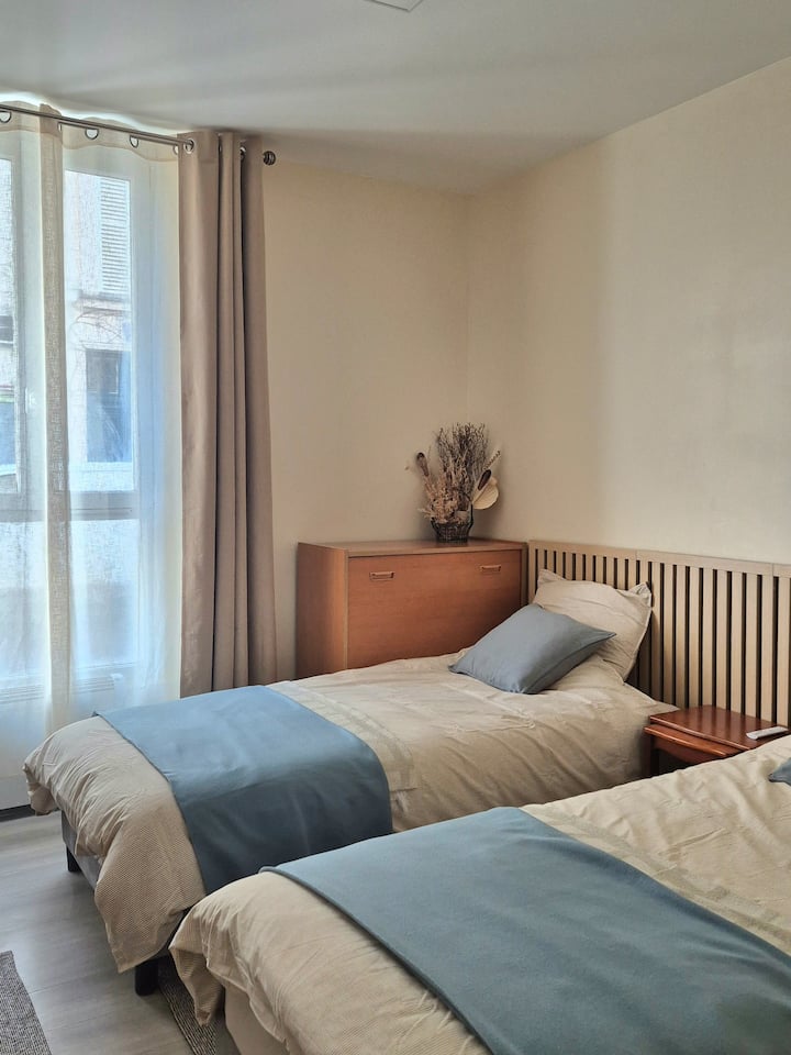 Appartement à Côté De Mairie D’ivry - 2 Min - Ivry-sur-Seine