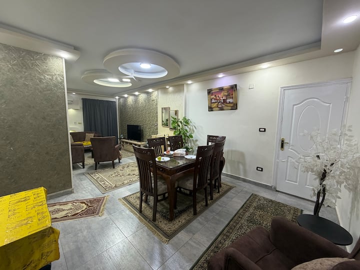 Ultra Luxury 4br Terrace & Garden Apartment -Dokki - Cairo