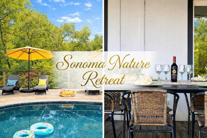 Sonoma Nature Retreat *Heated Pool & Spa* - サンタ・ローザ, CA
